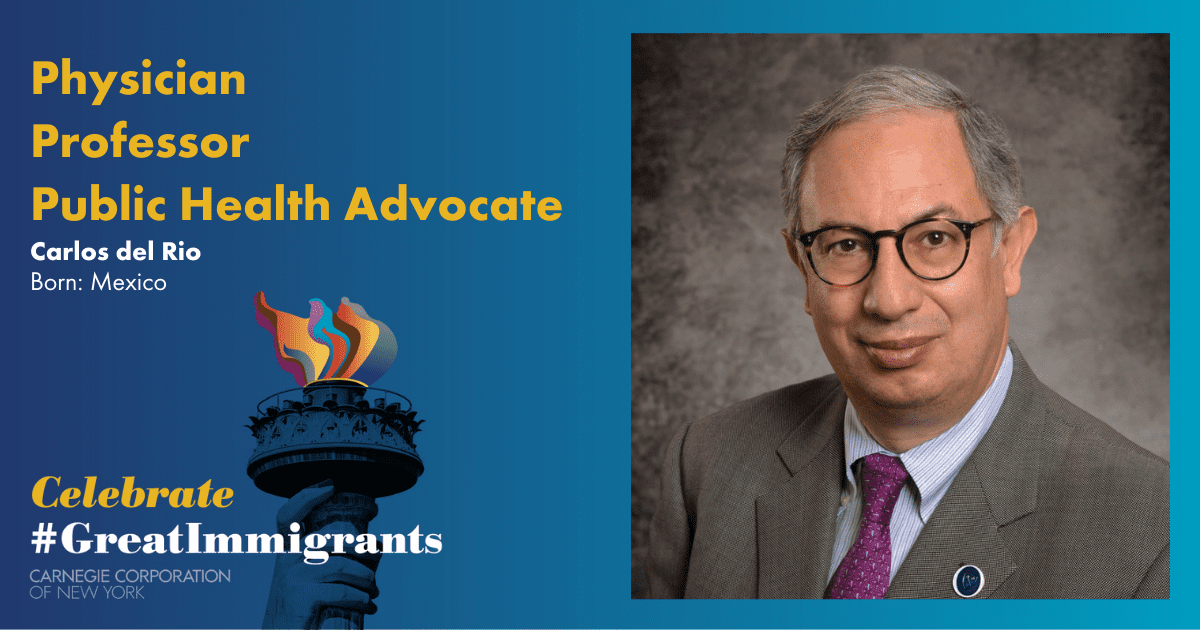 El médico mexicano Carlos del Río recibió reconocimiento como ...